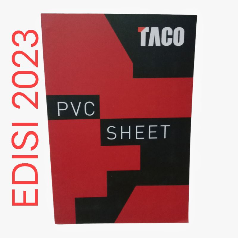 Jual CATALOG TACO SHEET TERBARU 2023 KATALOG TACO PVC SHEET KATALOK ...