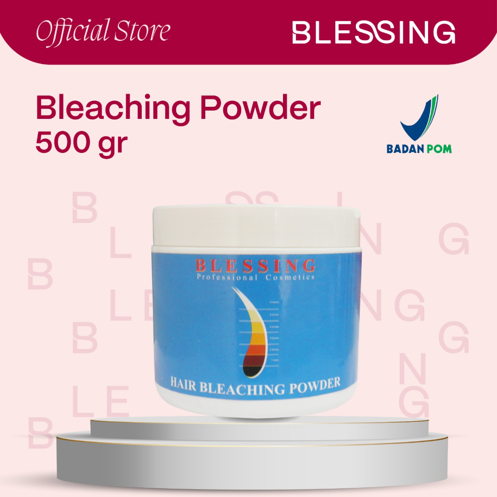 Jual BLESSING Hair Bleaching Powder 500 Gr | Bubuk Biru | Lightening Up ...