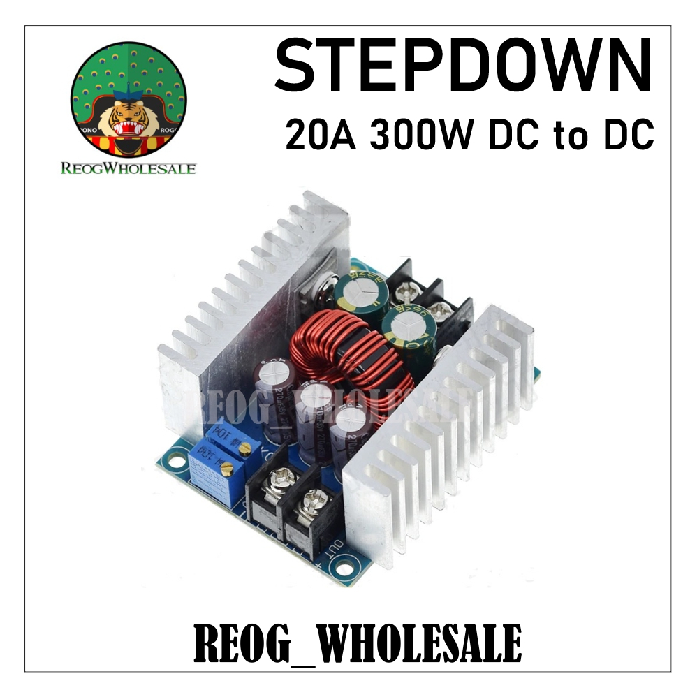 Jual Stepdown step down 20A 300W DC to DC CA CC converter | Shopee ...