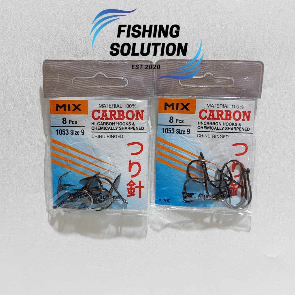 Jual Mata Kail Pancing Mix Carbon 1053 Chinu Ringed | Shopee Indonesia
