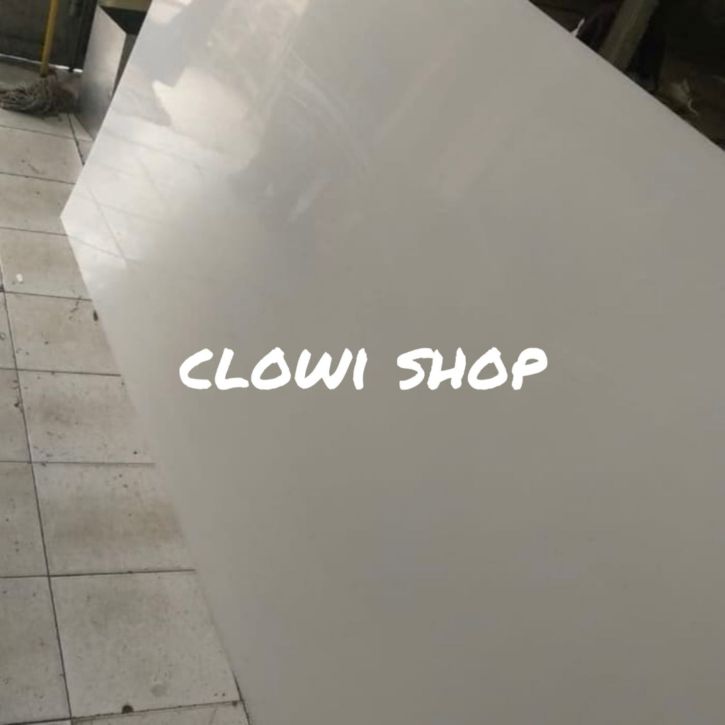 Jual HDPE Sheet Lembaran Natural - 3mm x 122cm x 244cm | Shopee Indonesia