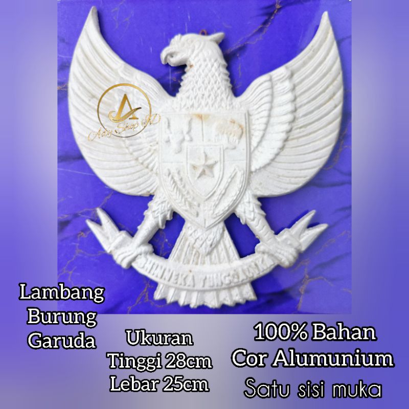 Jual 100% Bahan cor aluminium Alumunium ornamen motif lambang burung ...