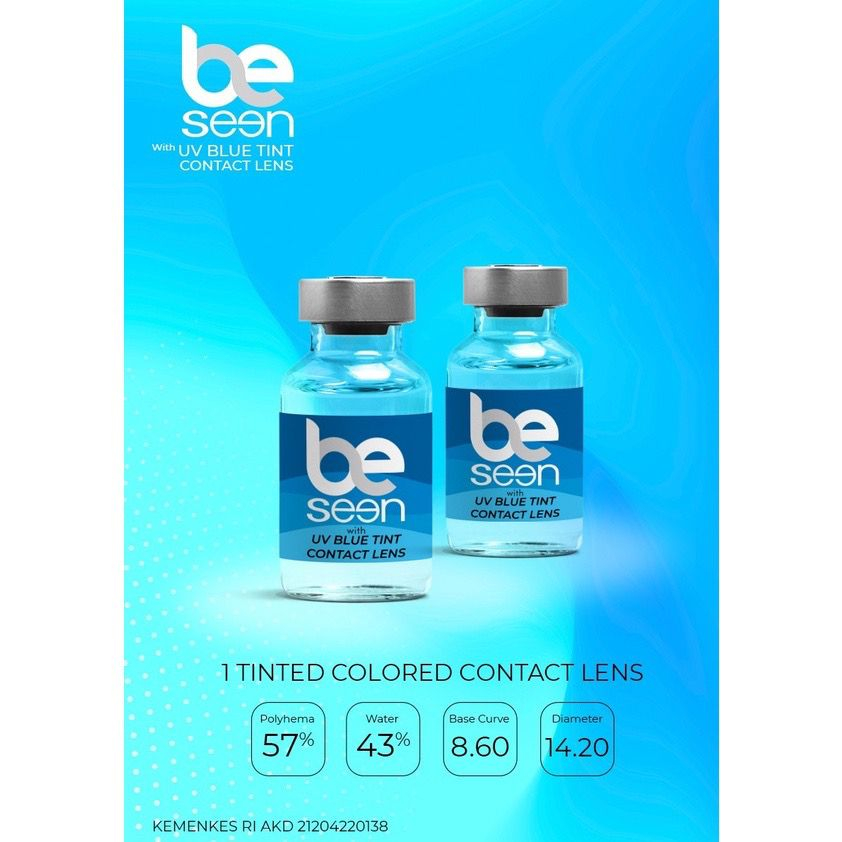 Jual SOFTLENS BC BE SEEN CLEAR 14,2 MM BY OMEGA FREE LENSCASE / SOFLEN ...