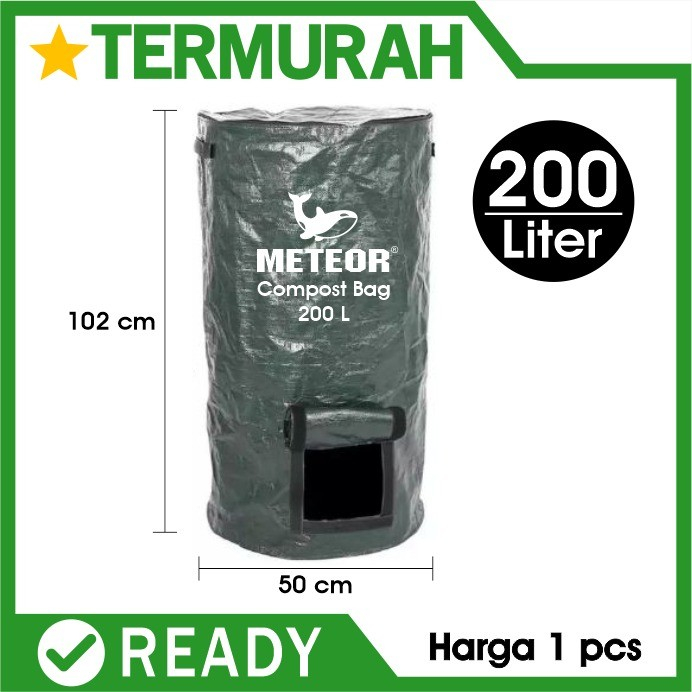 Jual Compost Bag 200L Tas Kompos PLANTER BAG Olah Limbah Daun Sampah ...