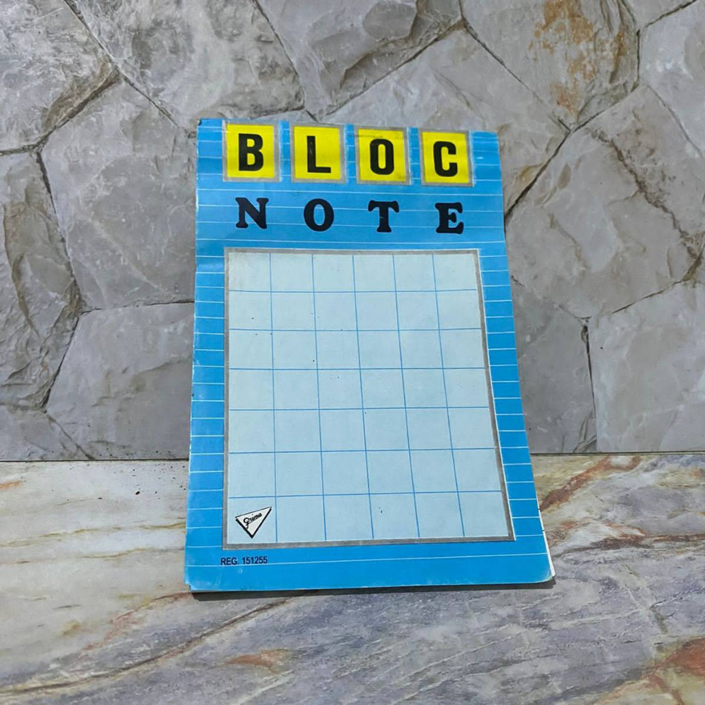 Jual Bloc Note No 10 Buku Catatan Sedang | Shopee Indonesia