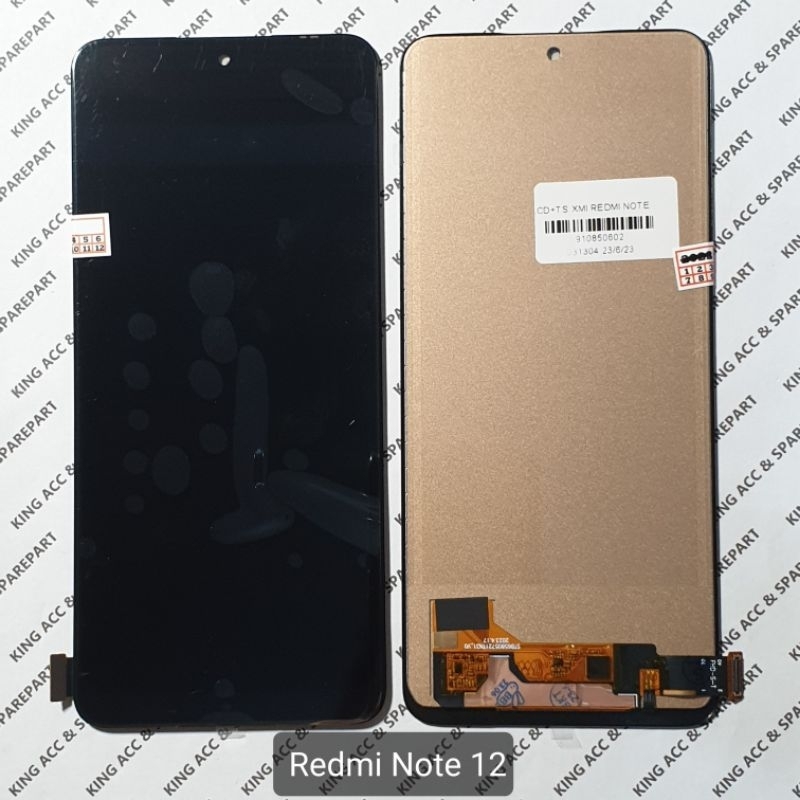 Jual LCD TOUCHSCREEN XIAOMI REDMI NOTE 12 - XIAOMI POCO POCOPHONE X5 5G BLACK INCELL | Shopee ...