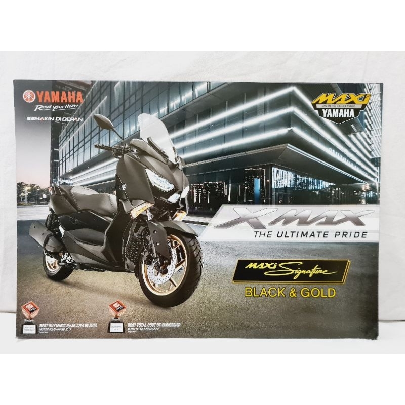 Jual Brosur Motor YAMAHA X-MAX ORI | Shopee Indonesia