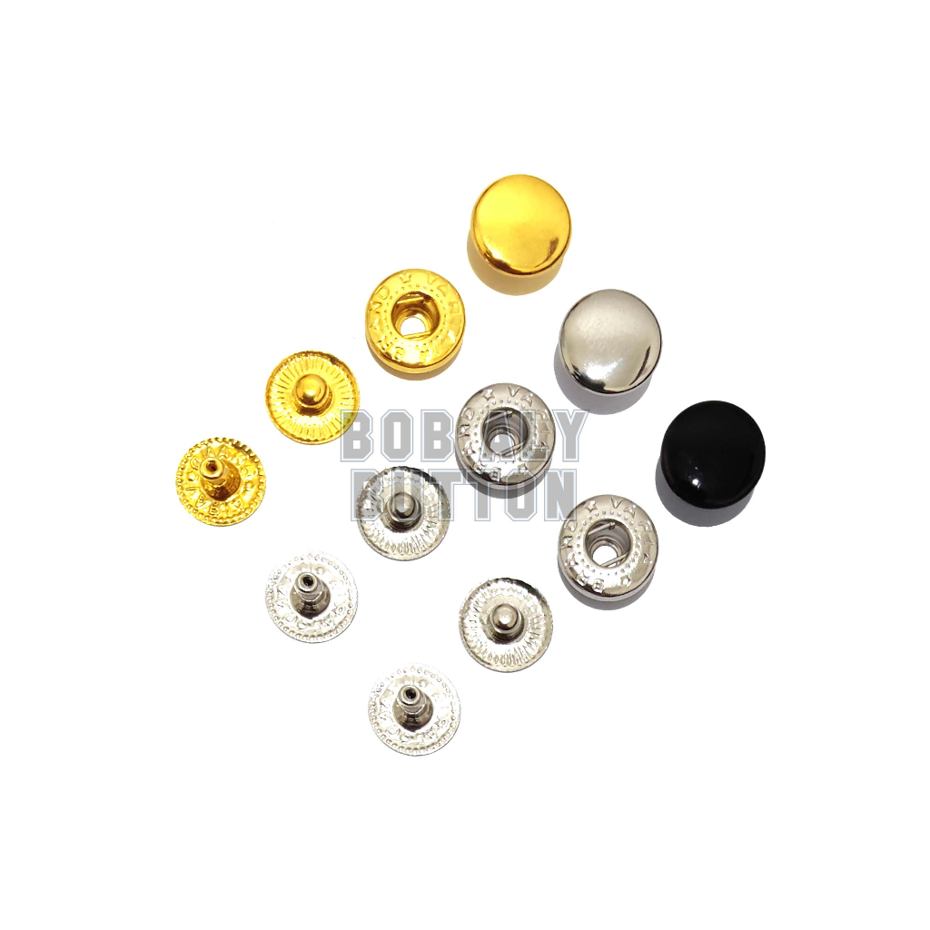 Jual Kancing Cetet Besi 10 mm / Kancing Dompet 12 Pcs | Shopee Indonesia