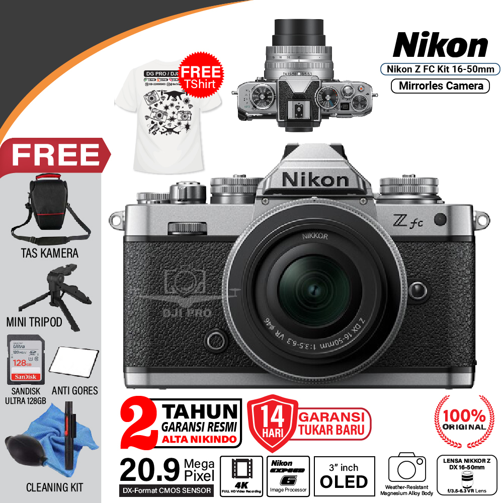 Jual Nikon Z fc kit 16-50mm Mirrorless Camera Nikon Zfc 16-50 Garansi Resmi | Shopee Indonesia