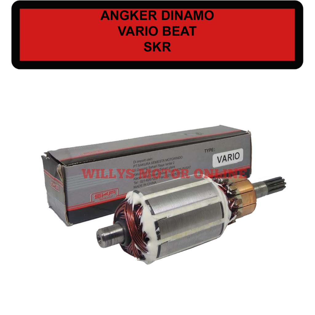 Jual Angker Dinamo Stater Karisma Supra x 125 SKR / Anker stater ...