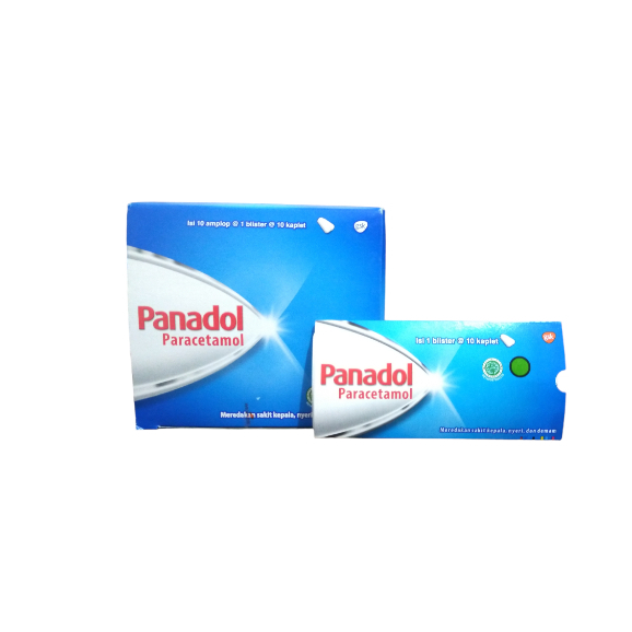 Jual Panadol biru strip isi 10 tablet | Shopee Indonesia