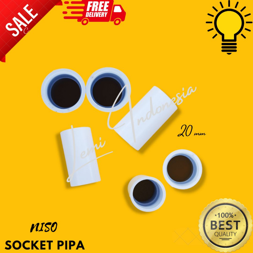 Jual MATSUI SOCKET PIPA / Sambungan Pipa Conduit 20mm | Shopee Indonesia