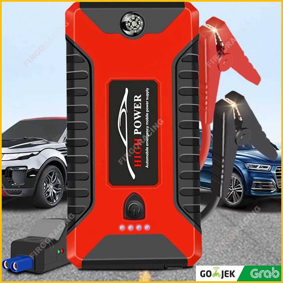 Jual Power Bank JUmper Aki Mobil 10000mAh Car Jump Starter 12V 4 Port ...
