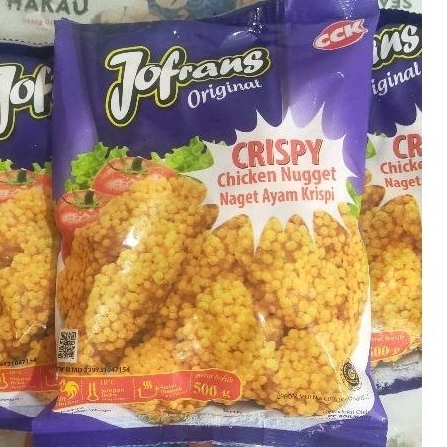 Jual Jofrans Crispy Chicken Nugget / Crunchy Nugget 500gr | Shopee ...