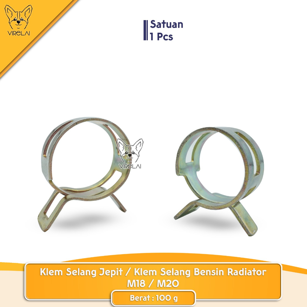 Jual klem selang jepit / Klem Selang Bensin Radiator / Klem Selang ...