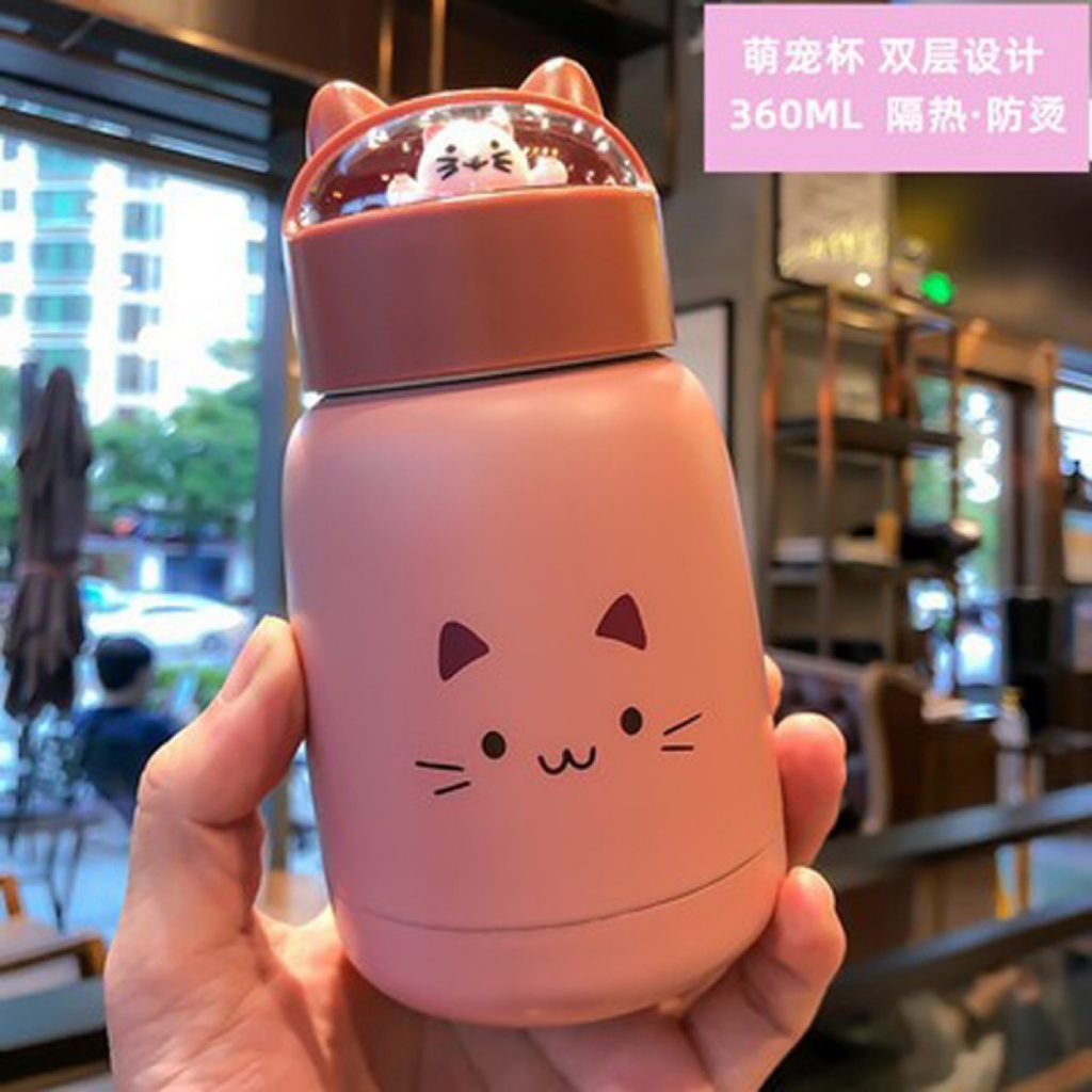 Jual Botol Minum Anak Lucu 600ML Sedotan dan Tali Gratis BPA Free 209 ...