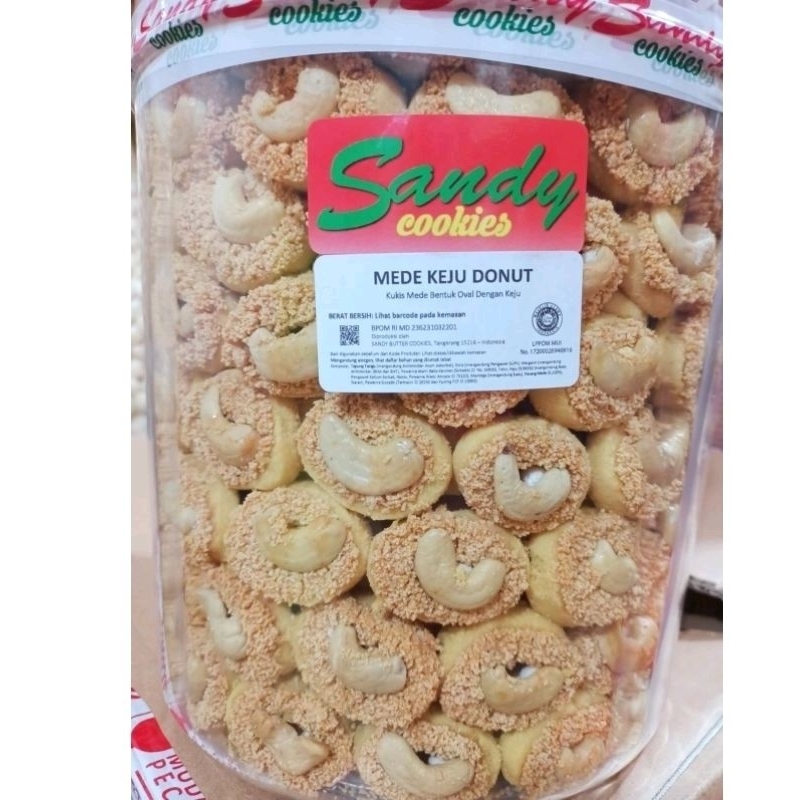 Jual SANDY COOKIES MEDE DONAT 200gram | Shopee Indonesia