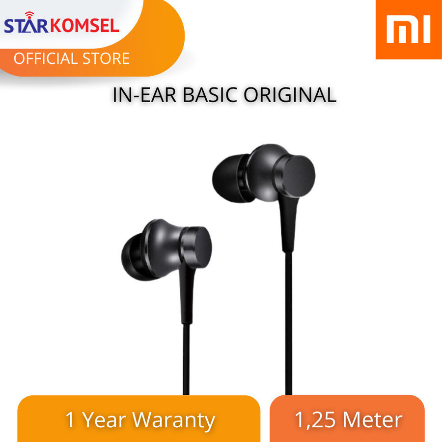 Jual HEADSET XIAOMI BASIC ORIGINAL (HEADPHONE / EARPHONE) | Shopee ...