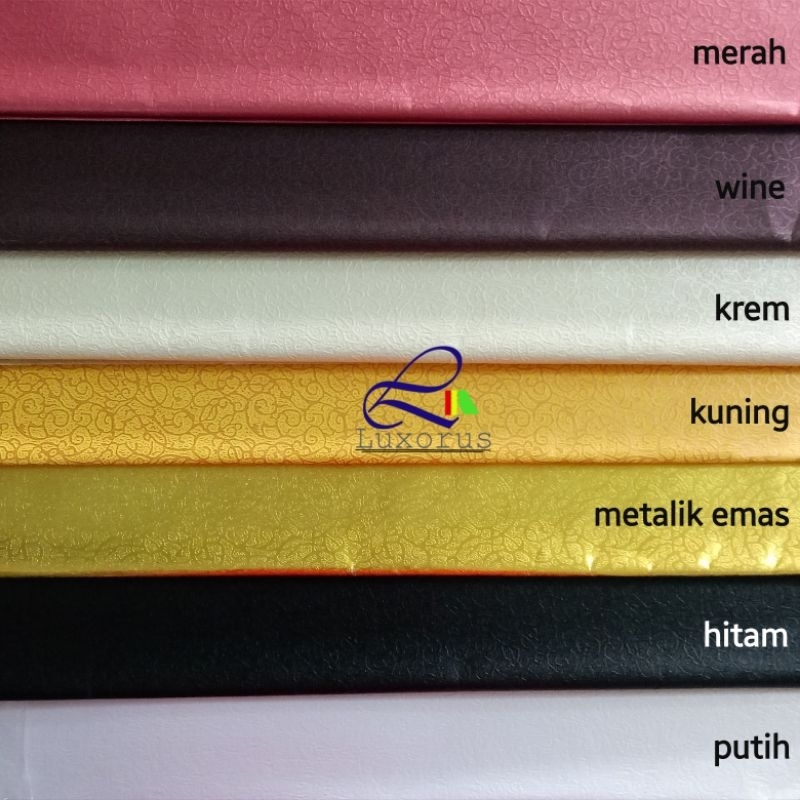 Jual Kertas Kado Exclusif Fancy Paper Emboss | Shopee Indonesia