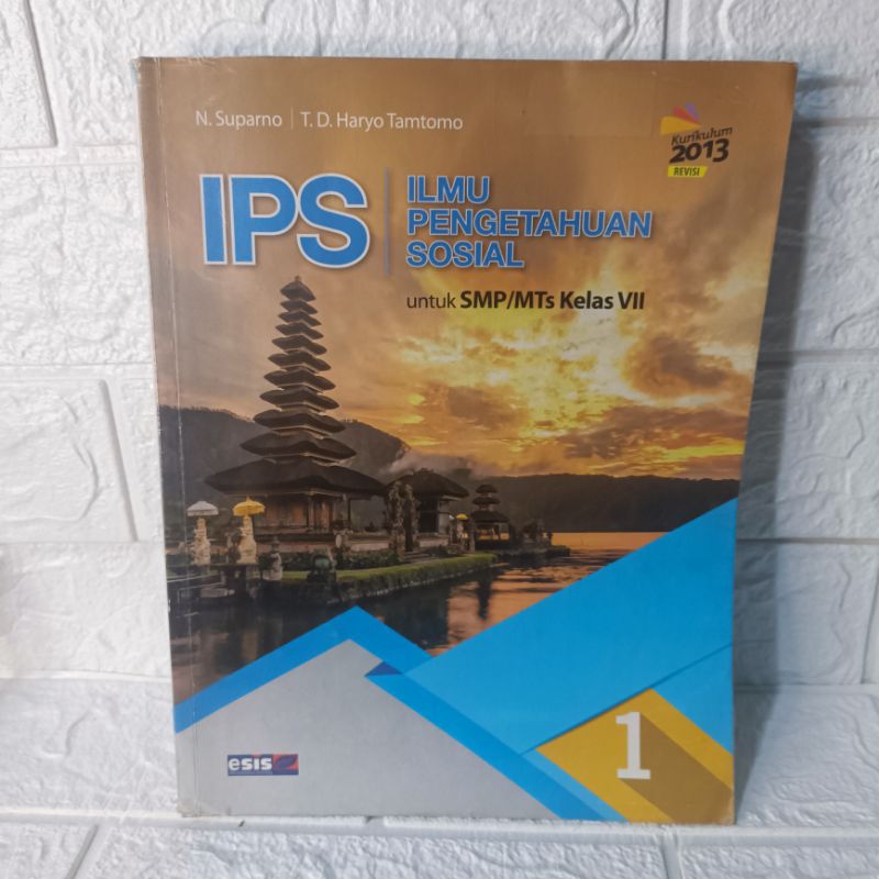 Jual Buku Ilmu Pengetahuan Sosial / IPS Kelas VII / Kelas 7 / Kelas 1 ...