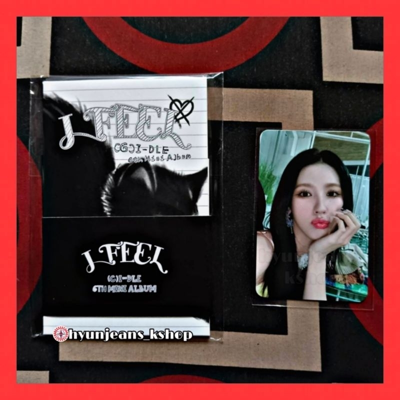 Jual [READY SEALED] (G)I-DLE The 6th Mini Album - I FEEL : QUEENCARD (Poca Album : Cat ...