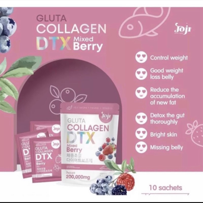 Jual Joji dtx collagen drink minuman detox | Shopee Indonesia