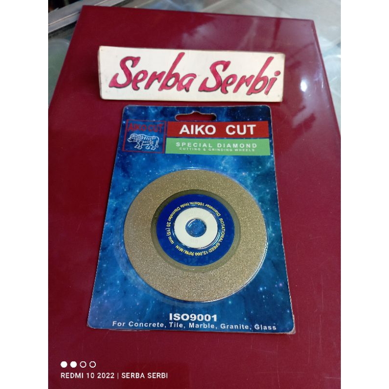 Jual (MATA GERINDA POTONG KACA) Diamond wheels 4"x1mm keramik | Shopee Indonesia