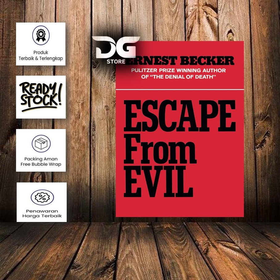 Jual Escape From Evil - Ernest Becker (English) | Shopee Indonesia