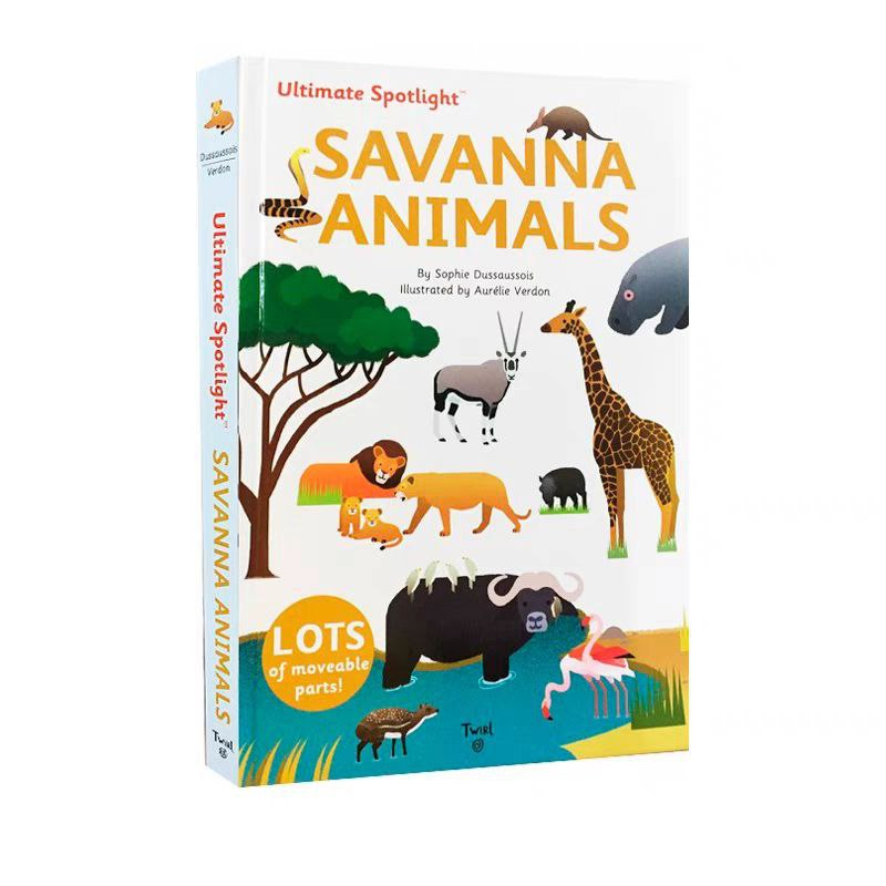 Jual [Eduland] Buku Ultimate Spotlight Book Of Savanna Animals Tentang ...