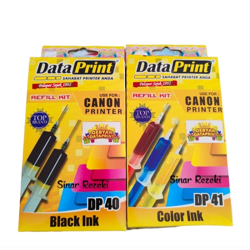 Jual 1Kotak!! Refill kit data print canon/data print canon/dp 40/dp 41 ...