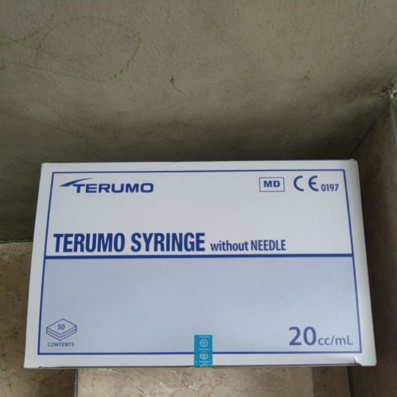Jual Spuit 20 cc Terumo box isi 50 pcs | Shopee Indonesia
