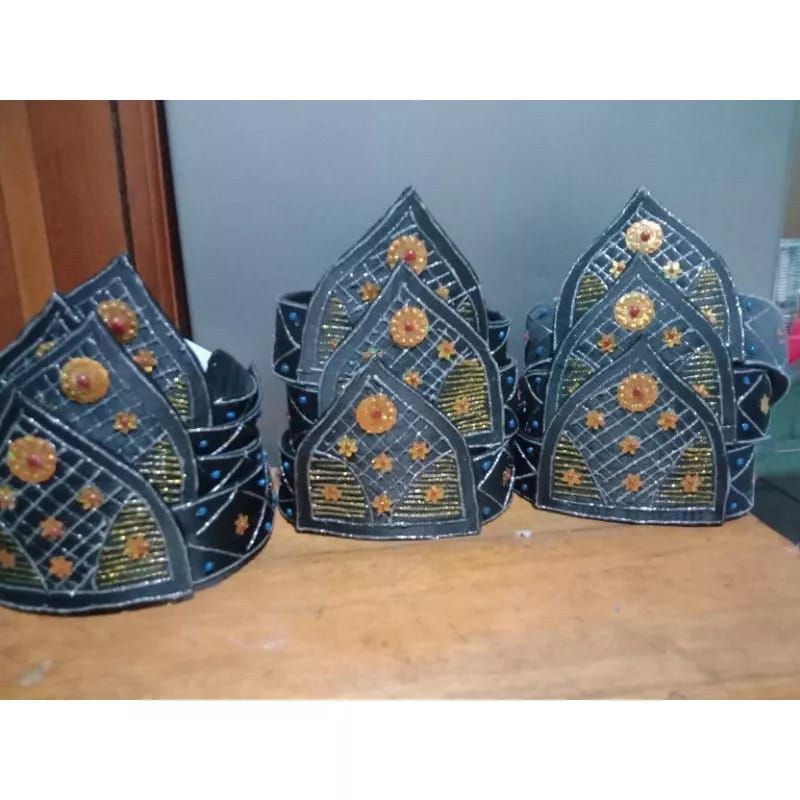Jual TOPI IKAT KEPALA TARI SAMAN ACEH | Shopee Indonesia
