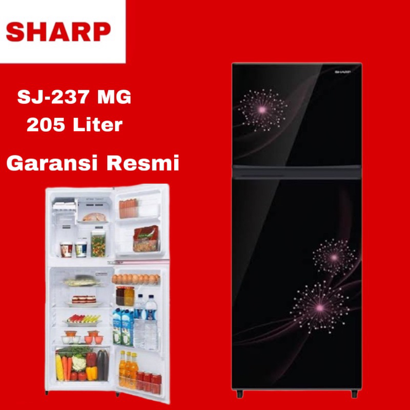 Jual Kulkas Sharp 2 Pintu SJ 237 MG (Free Ongkir Serang Banten ...
