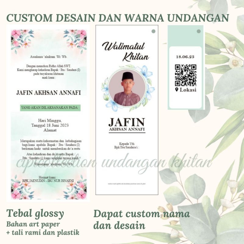 Jual UNDANGAN VIRAL | UNDANGAN TALI FORMAL | UNDANGAN KHITAN | Shopee ...