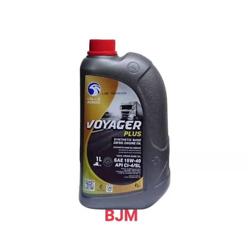 Jual OLI ADNOC VOYAGER PLUS. SYNTHETIC BASE DIESEL ENGINE OIL. SAE 15W ...