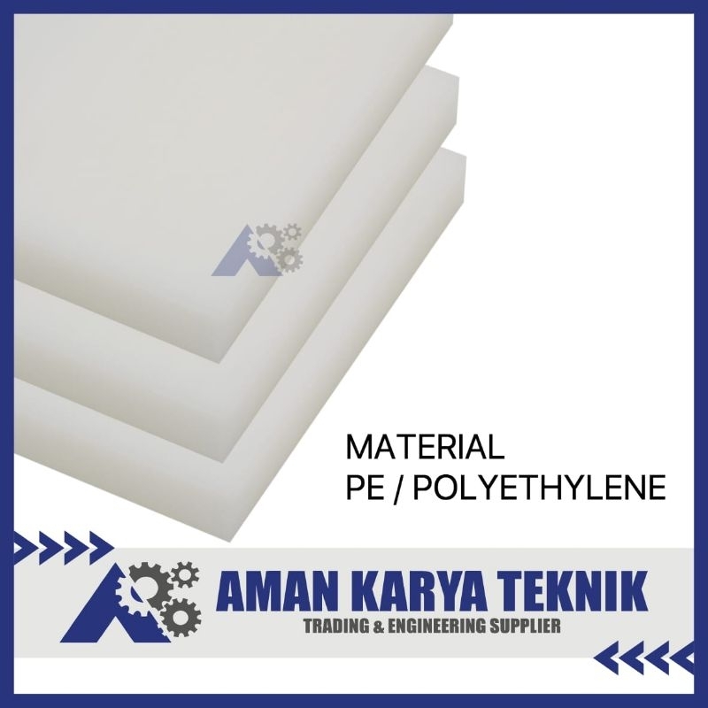 Jual Nylon/Polyethylene Lembaran ( PE Sheet ) 15 mm x 40 cm x 60 cm | Shopee Indonesia