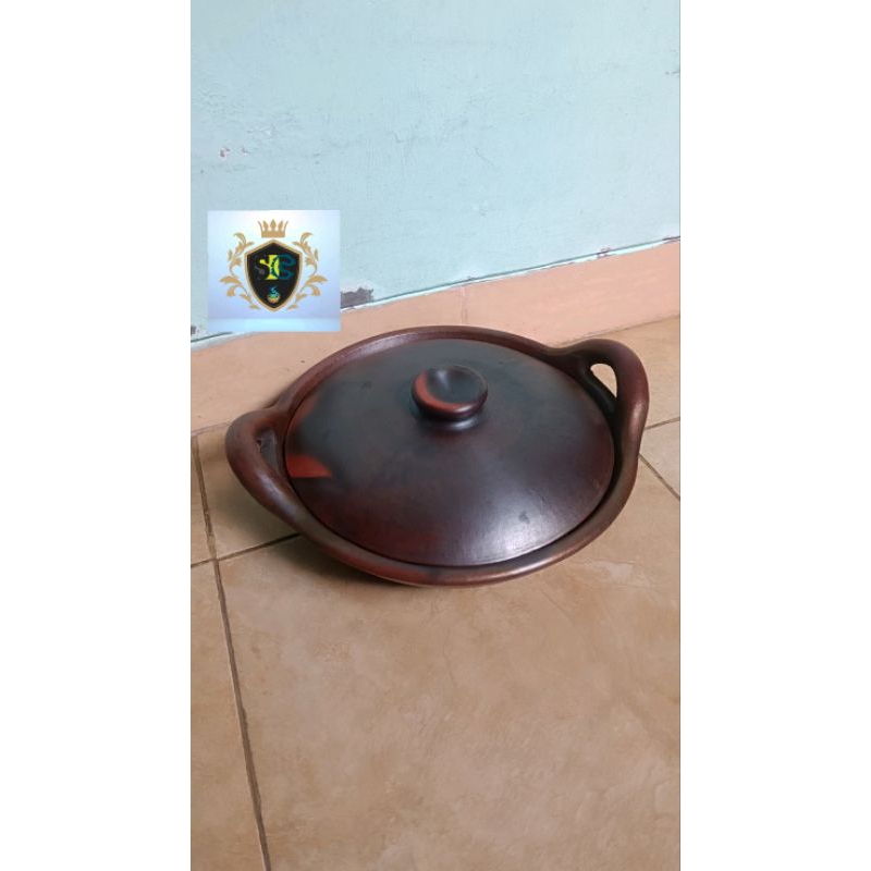 Jual WAJAN 35 - 40 CM GERABAH TANAH LIAT WAJAN SERABI TRADISIONAL ...