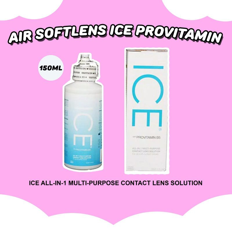 Jual Air Softlens Ice Provitamin 150 B5 ML | Shopee Indonesia