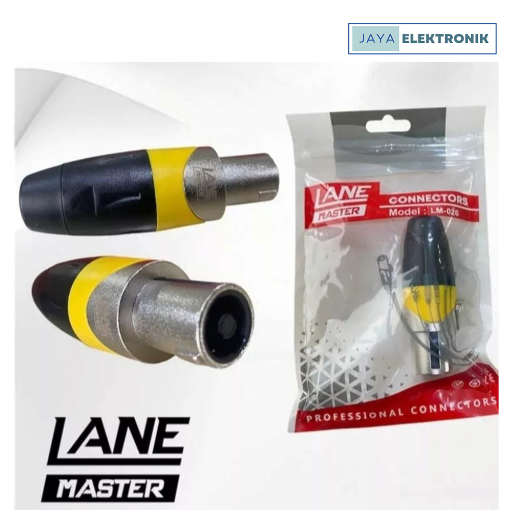 Jual Jack Speakon Besi Lane Master LM 026 Jek Jack Spikon Besi Lane Master ORIGINAL | Shopee ...
