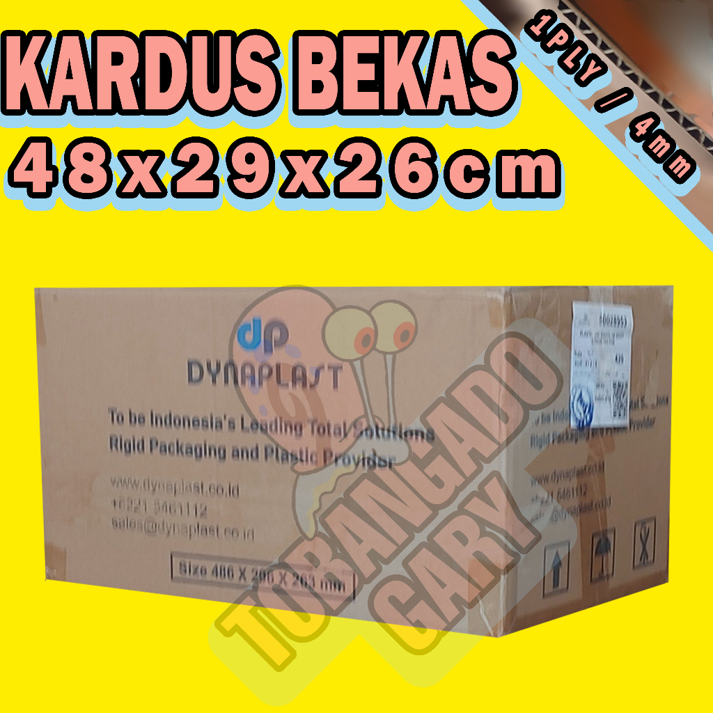 Jual Kardus 48x29x26 Besar Pindahan Jumbo Packing Bekas Packaging Dus Tebal Box Pengiriman ...