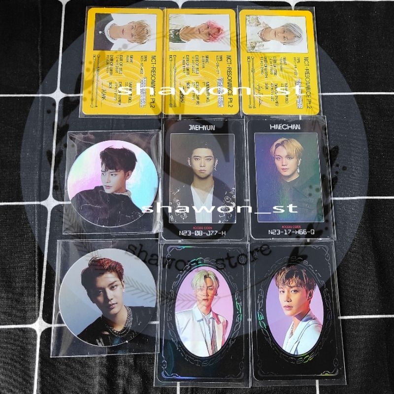 Jual PHOTOCARD OFFICIAL JAEHYUN HAECHAN AC ACCESS CARD RESONANCE/ ID ...