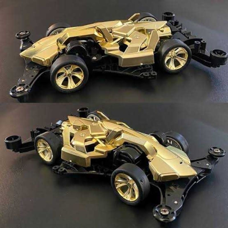 Jual rep tamiya mini 4wd mach frame gold special fma chassis merek ...