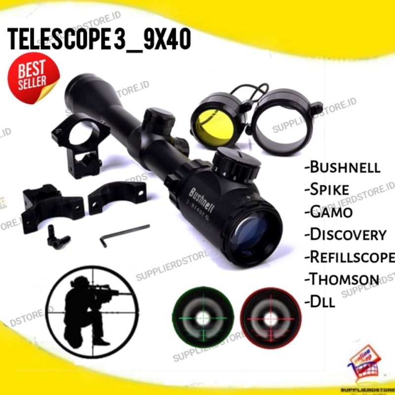 Jual Teleskop 3_9x40EG Telescope Teropong Senapan Original | Shopee ...