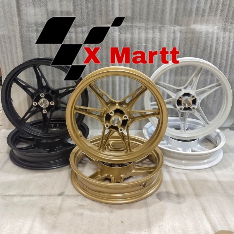 Jual Velg Racing Honda Vario 110 , Beat , Scoopy , Genio Dan Spacy CHEMCO Type Virtus Palang 3V ...