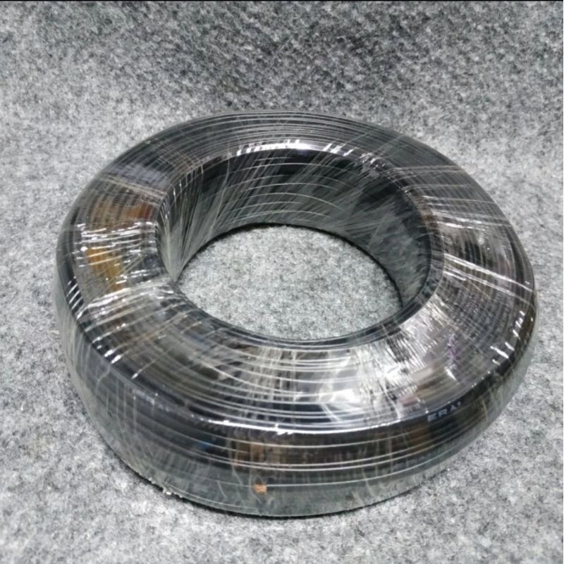 Jual KABEL LINE TELEPON (isi 4) 1 ROLL / 100MTR Warna Abu / Grey Telpon ...