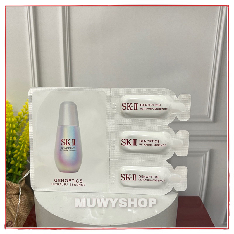 Jual SK-II Genoptics Ultraura Essence sachet | Shopee Indonesia