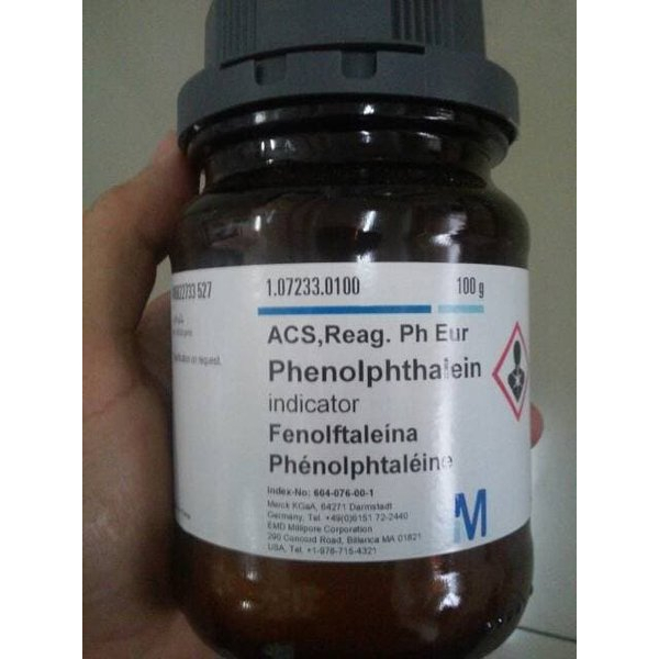 Jual Phenolphthalein Indicator 1.07233.0100 Merck | Shopee Indonesia