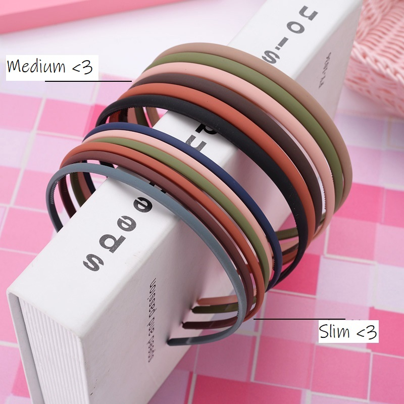 Jual GG - Bando Basic Pria Wanita Fashion Korea Simple Premium Hair ...