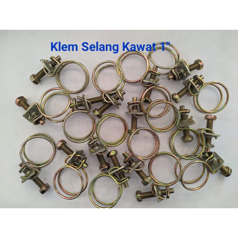 Jual klem selang kawat 1” | Shopee Indonesia