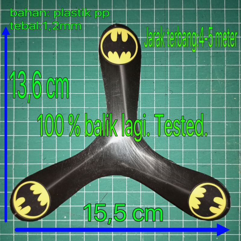 Jual Mainan anak boomerang mini indoor/outdoor/Boomerang cilik/Bumerang ...